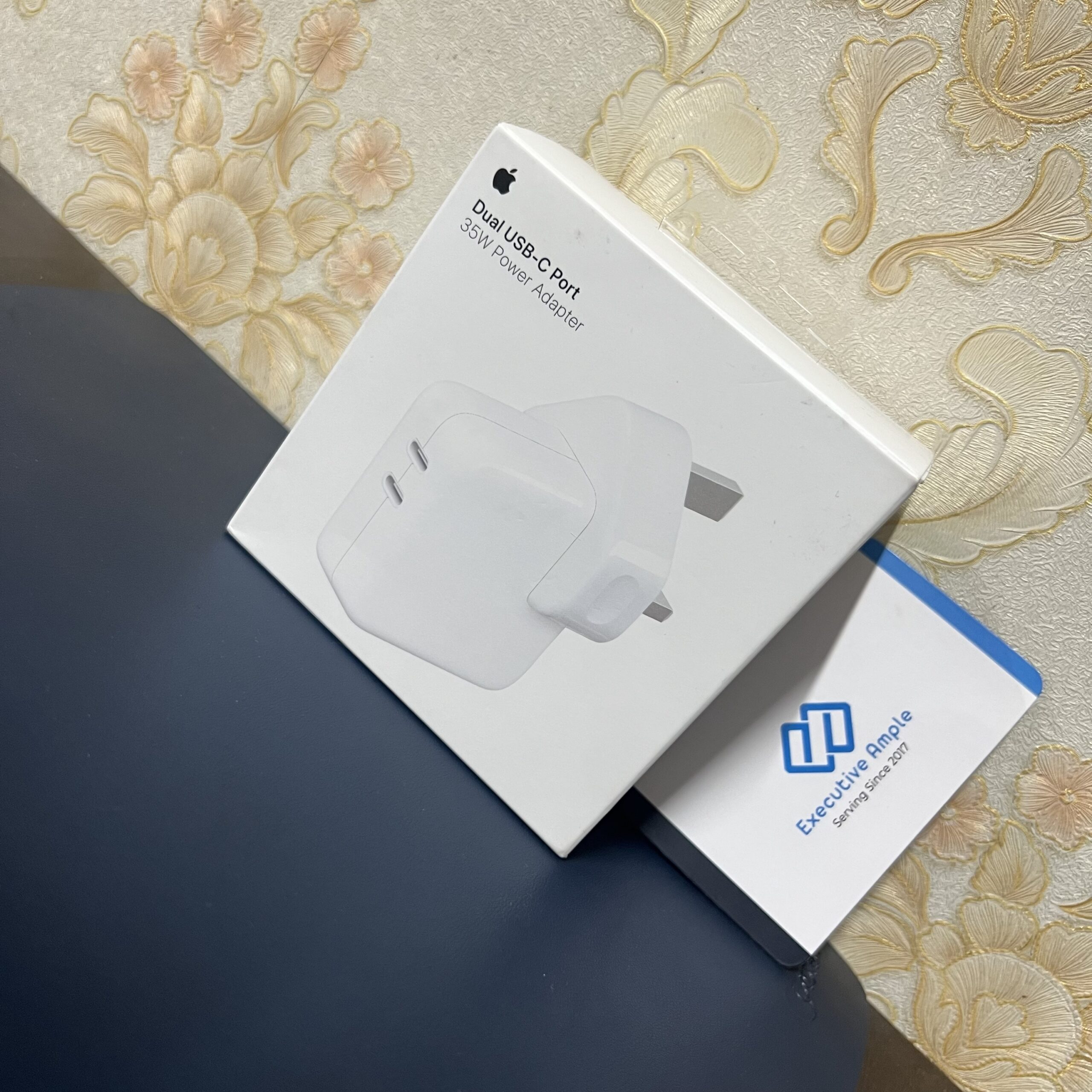 Genuine Apple 35W Dual USB-C Port Compact Power Adapter - Harbar