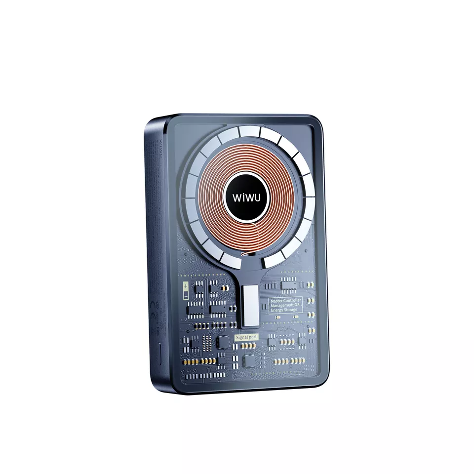 WiWU JC-21 Magnetic Transparent 10000mAh 22.5w Power Bank - Harbar