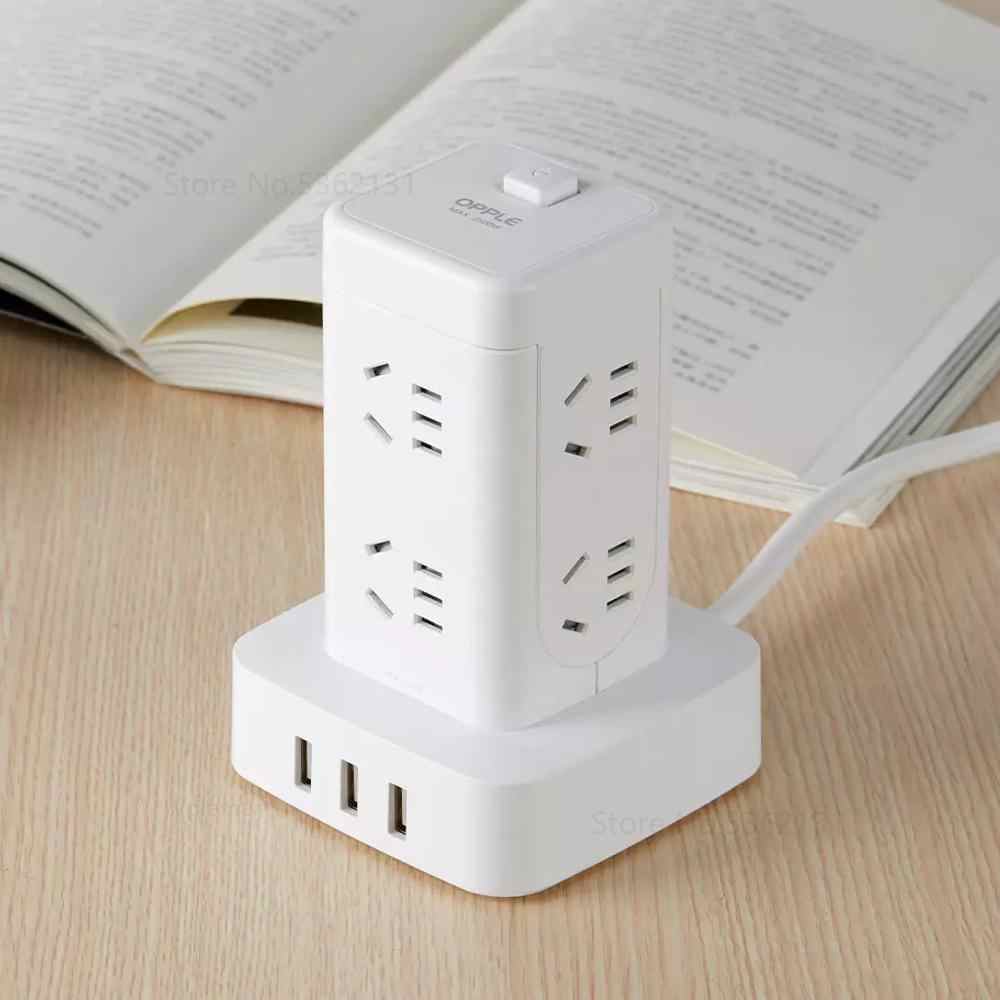 Youpin Opple Multi-Functional Vertical Outlet Tower Power Strip - Harbar