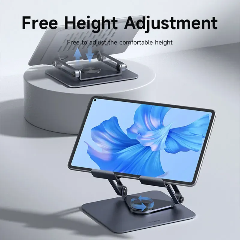 Hagibis Adjustable Foldable 360° Rotation Tablet Stand (iPS03) - Harbar