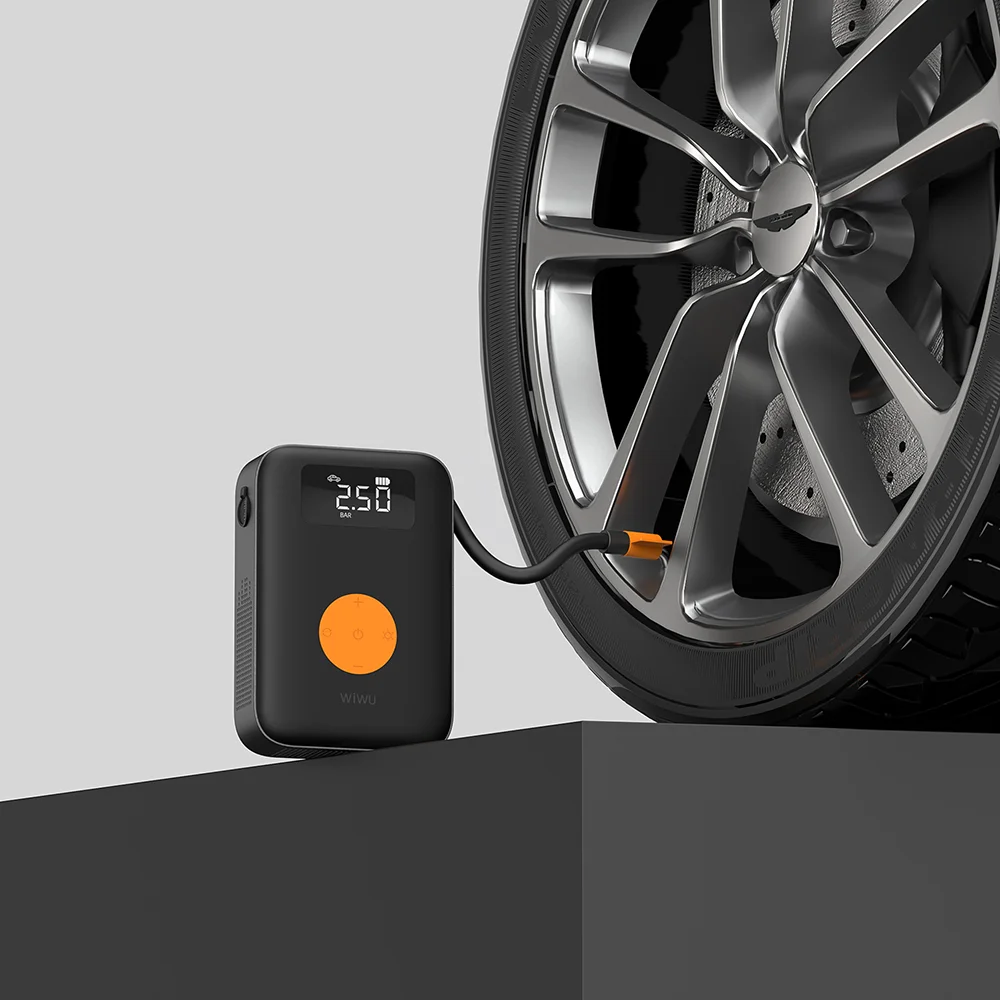 WiWU WI-AI003 Portable Cordless Tire Inflator – Compact wireless air ...